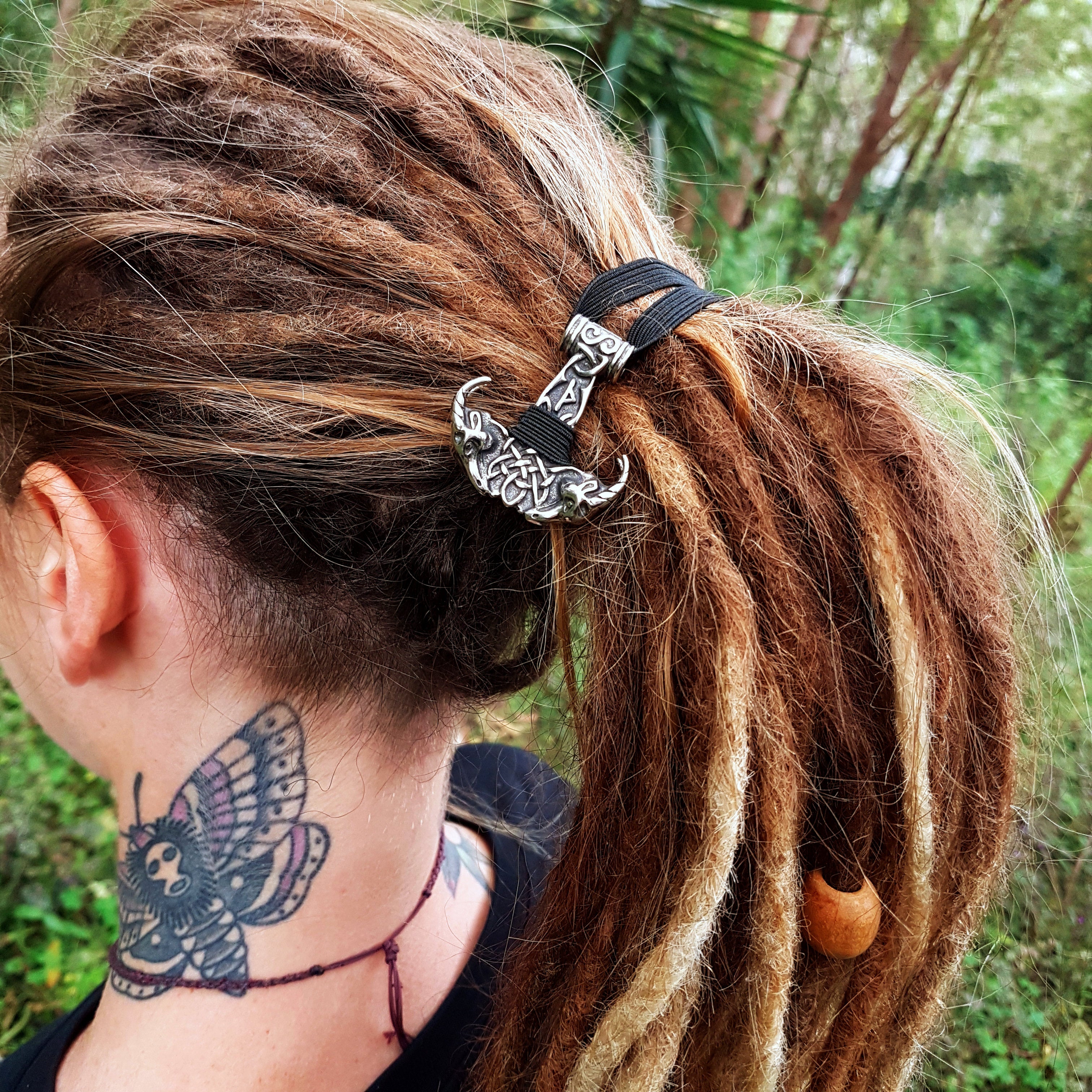 Viking Dread Tie - Goat - Dreadlock Accessory