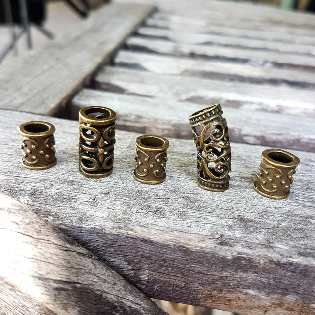 Metal Dreadlock Beads - Dreadlock Accessories Australia