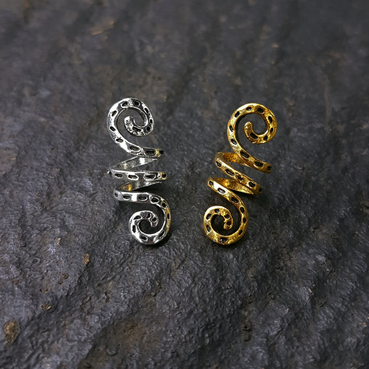 Swirly Dread Spiral | 7mm hole – Dreadlock Shop Australia